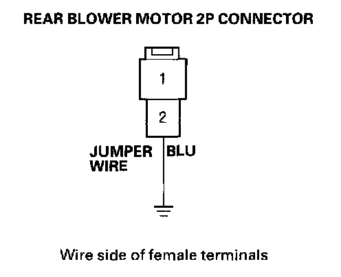 Blower Motor: Testing and Inspection — 2004 Honda Pilot V6-3.5L Service ...