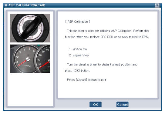 ASP Calibration Procedures — 2013 Hyundai Elantra GLS, Automatic Trans ...